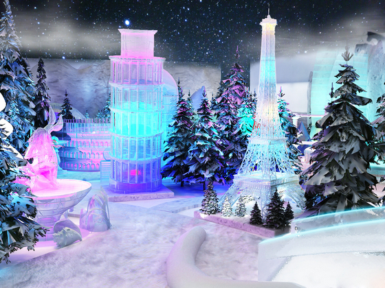 Ice Town上海冰雪梦幻乐园在线订票-上海意大利中心广场 IceTown乐园-中票在线